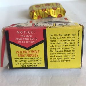 Triple Print | Cameras, Photo & Video | Vintage Triple Print Color Film ...